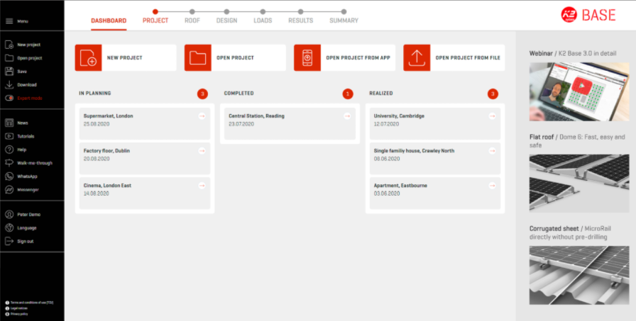 K2 Systems: disponibili su YouTube i tutorial per il software K2 Base